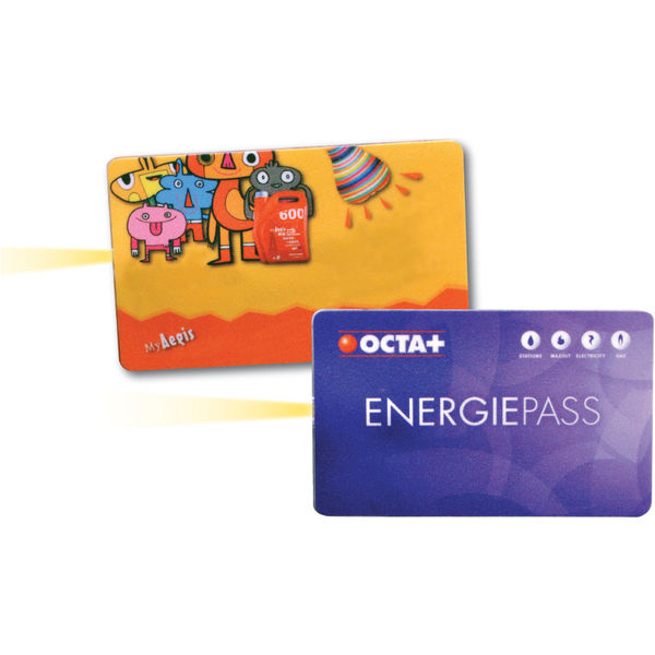 Printed Credit card torch