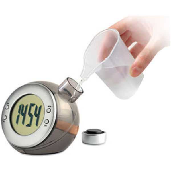 Printed Water Powered LCD Desk Clock