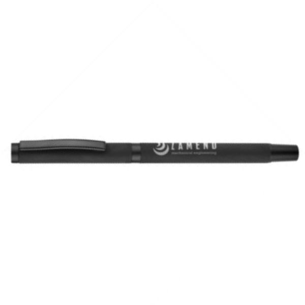 Promotional Travis Noir Roller Ball Pen | MerchExpress Ltd