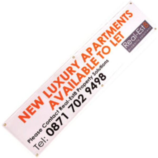 Printed Pvc Banner 4000x1200mm | Peak Level Merchandise Ltd