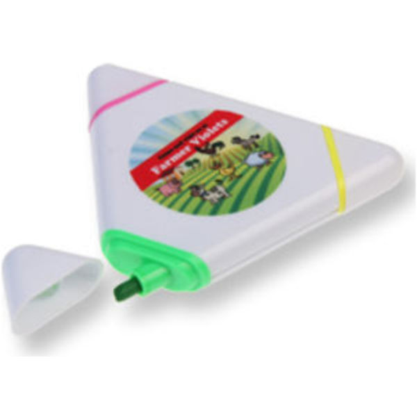 Printed Triangular Highlighter Pen