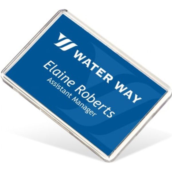 Printed Picto Badge - Classic (Full Colour Print)