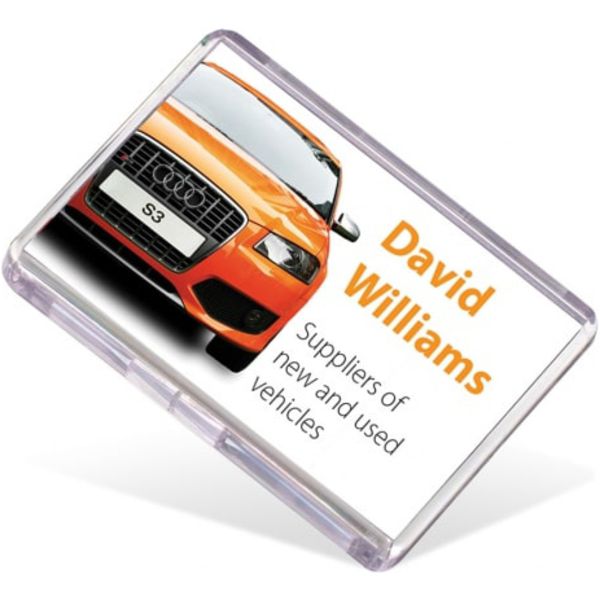 Printed Picto Badge - Rectangular (Full Colour Print)