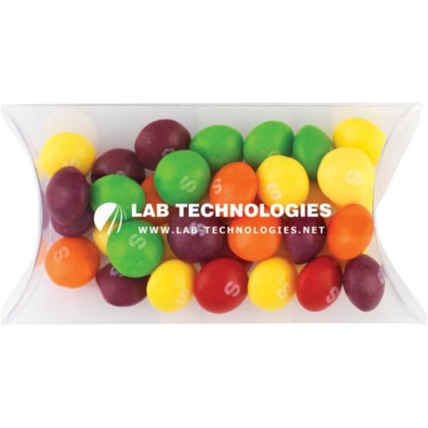 Printed Pillow Pouches with Sweets | Peak Level Merchandise Ltd