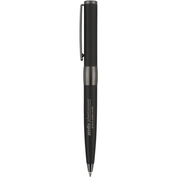 Printed Senator Image Black Line twist ball pen