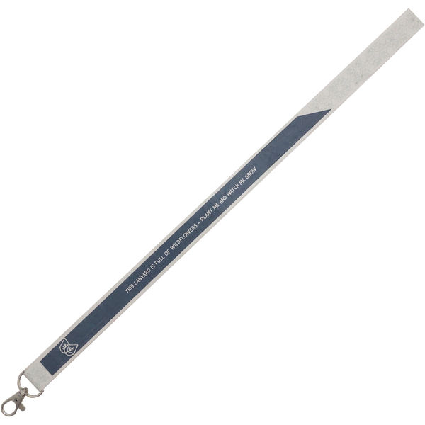 Printed Seed Paper Lanyard
