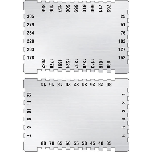 Promotional Tuffpro Wet Film Paint Gauge | Peak Level Merchandise Ltd