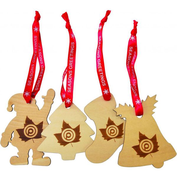 Printed Basswood Tree Decorations | Peak Level Merchandise Ltd