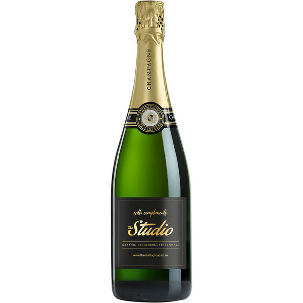 Promotional Branded Champagne 75cl | Peak Level Merchandise Ltd