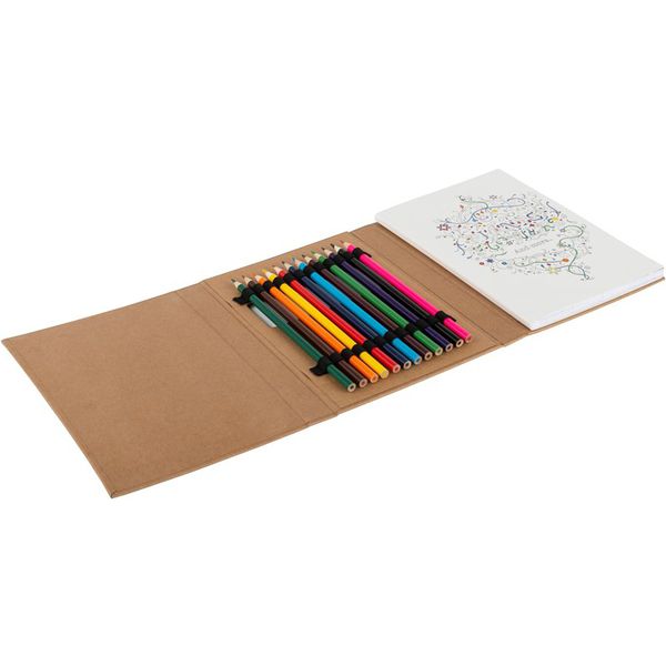 Printed Colouring folder for adults