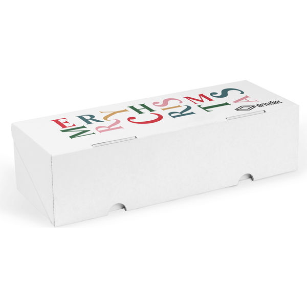 Promotional Genie Packaging - Bottle Box - White (Label)