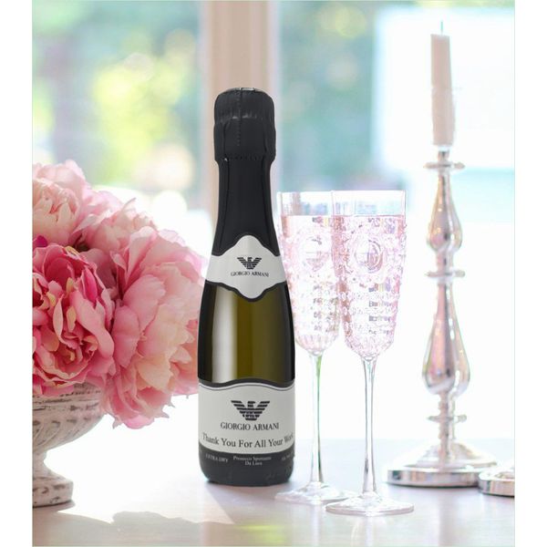 Promotional Mini Prosecco, Logo Upload 01